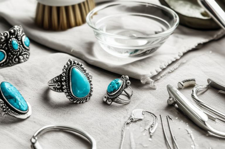 How To Clean Silver and Turquoise Jewelry: Essential Sparkle - Tool ...