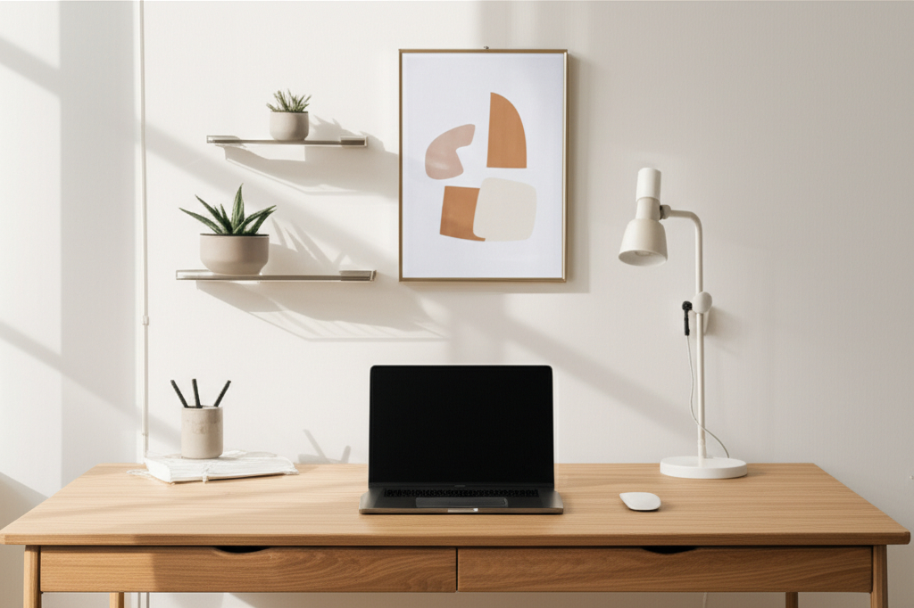 Minimalist Desk Wall Decor: Essential, Genius Ideas - Tool Guider ...