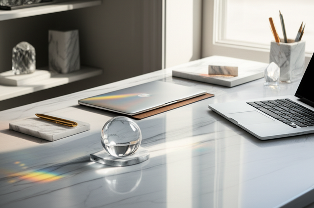 Crystal And Marble Office Décor: Transformative & Essential - Tool ...